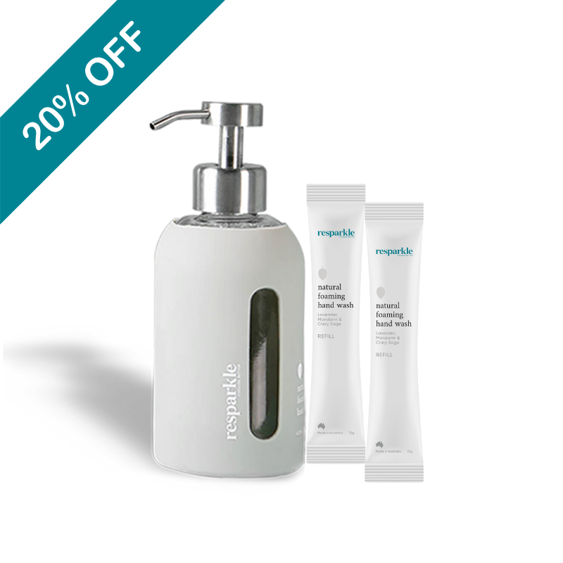 Foaming Hand Wash Kit - Refillable - Resparkle
